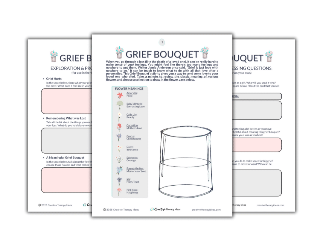 The Ultimate Printable Art Therapy Activities PDF - Creative Therapy Ideas