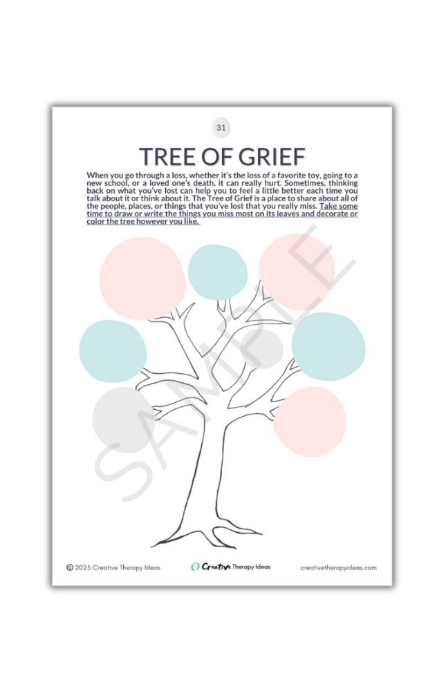 The Ultimate Printable Art Therapy Activities PDF - Creative Therapy Ideas
